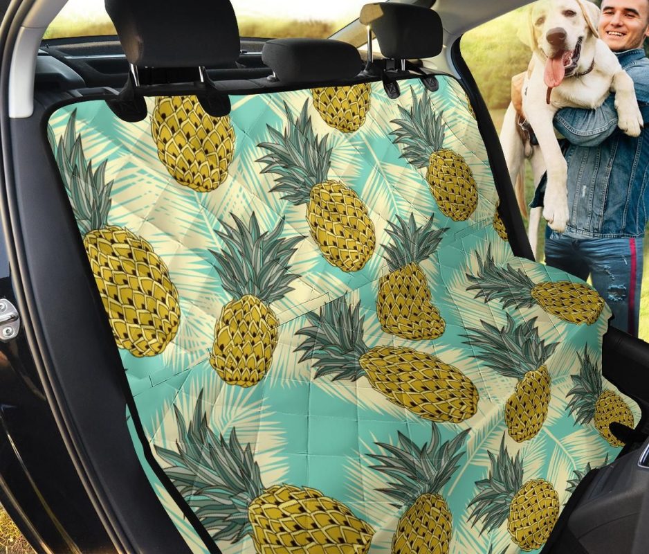Live Like A Pineapple Summer Time Car Back Seat Cover Dog Car Seat Covers 3ad4b09f500a